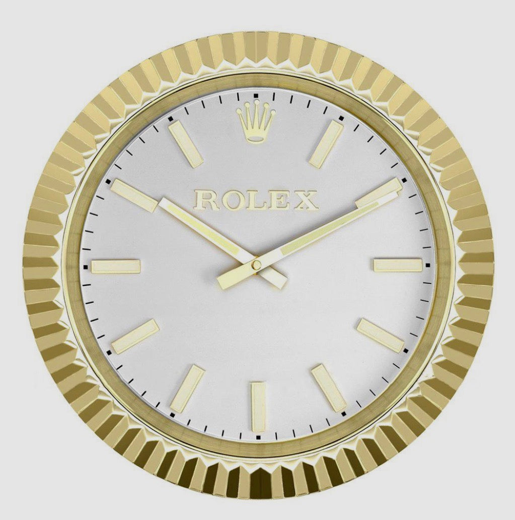 Presidential style Gold Wall Clock – Legacy Clocks